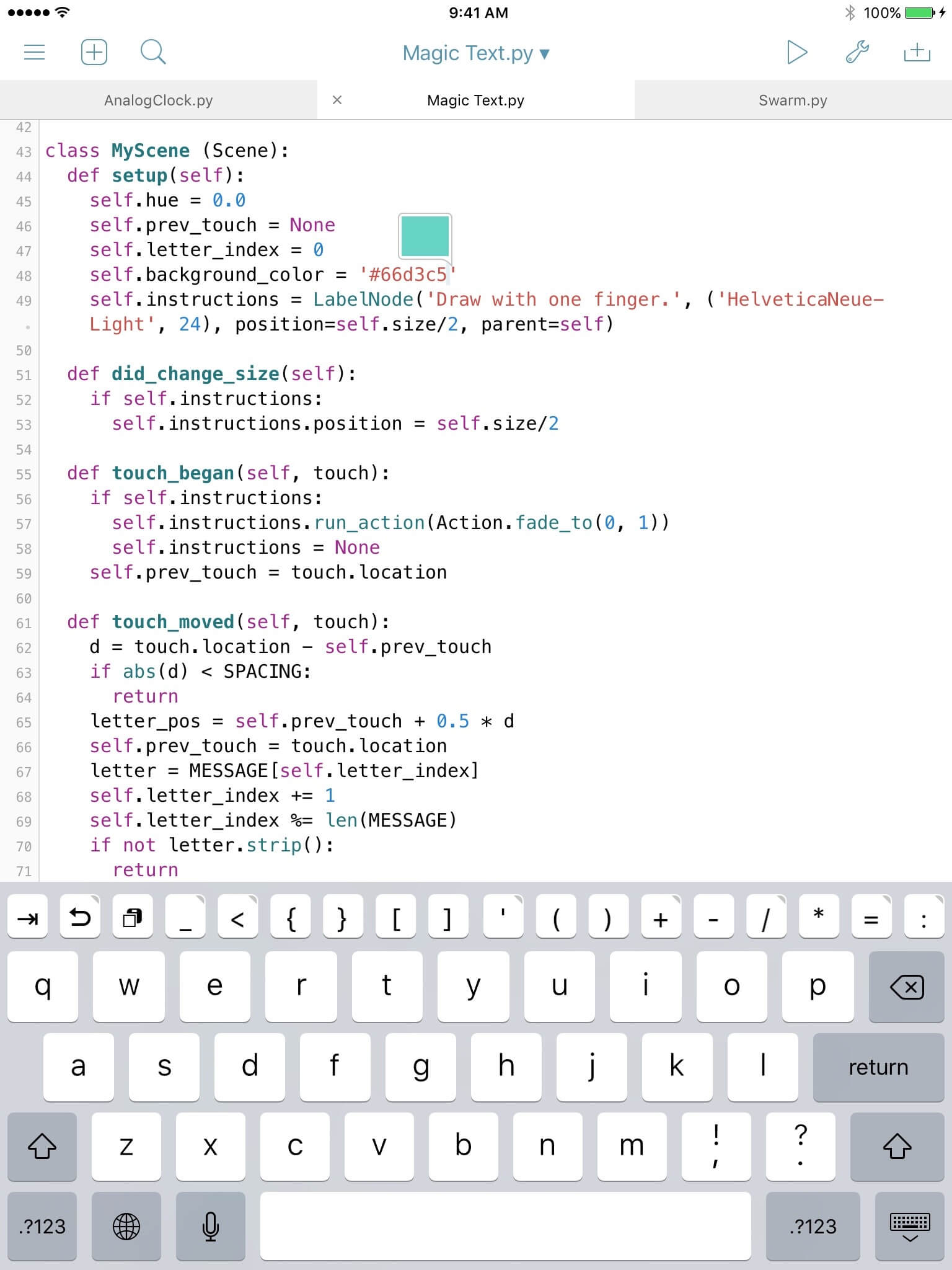 Pythonista For IOS